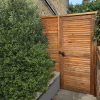 Venetian Gate | Scandinavian Redwood | Contemporary Fencing