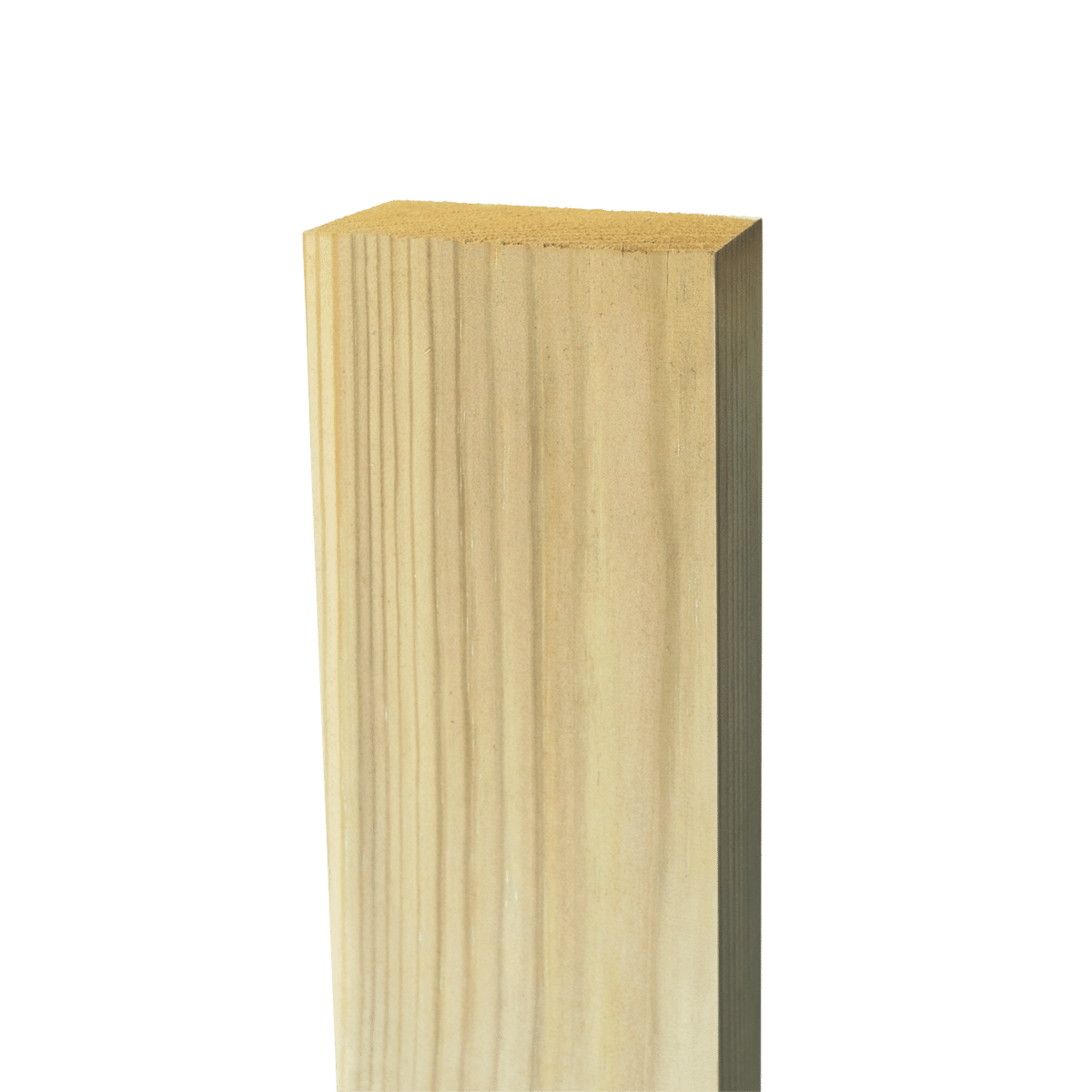 Pressure Treated Wall Plate | Flat Top | Horizontal Slatted Fencing
